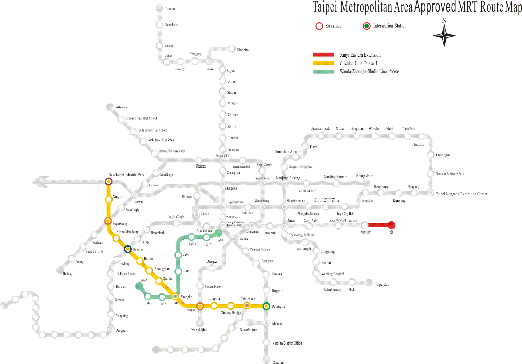 Department of Rapid Transit Systems-MMO-Approved MRT Routes (L)